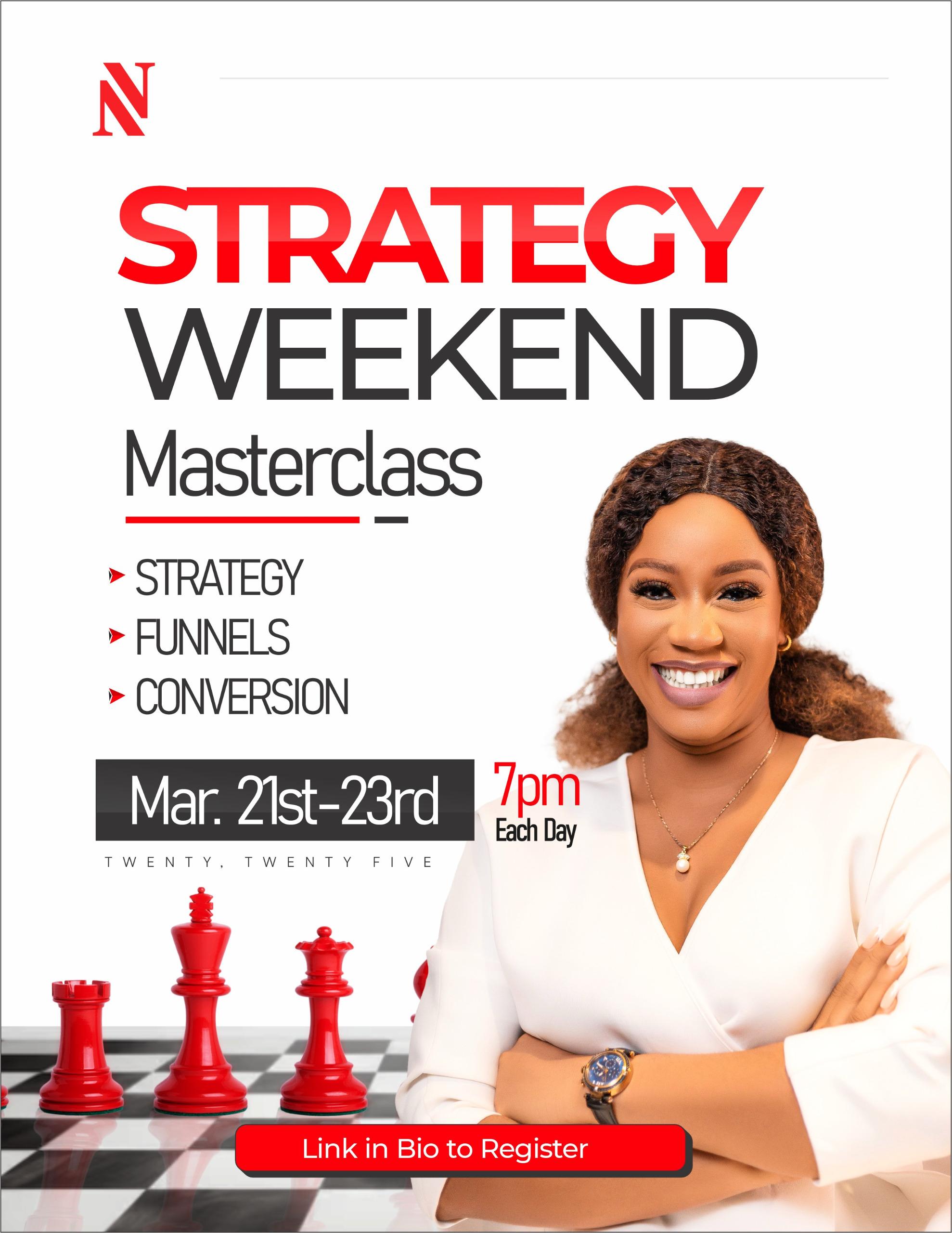 Strategy Weekend - Nanios Media